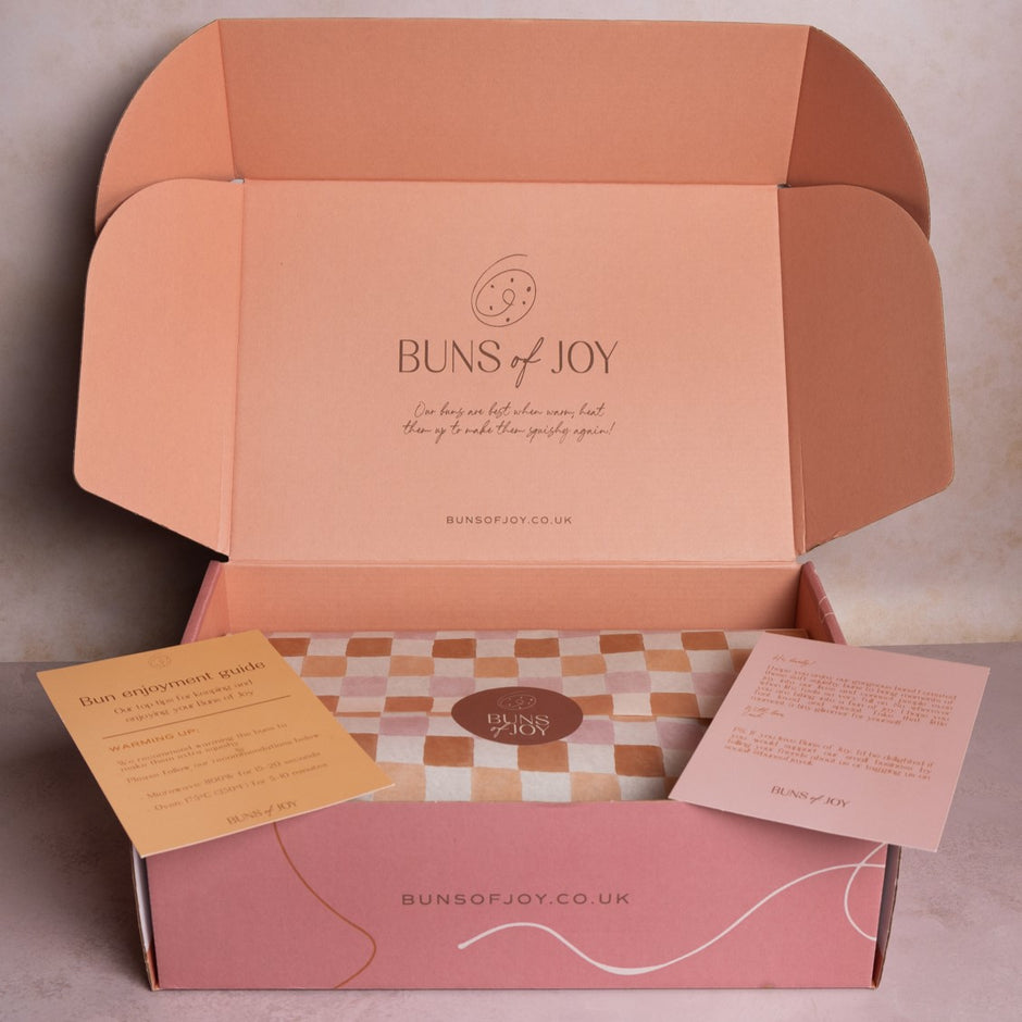 Cinnamon bun gift boxes, delivered nationwide – Buns of Joy